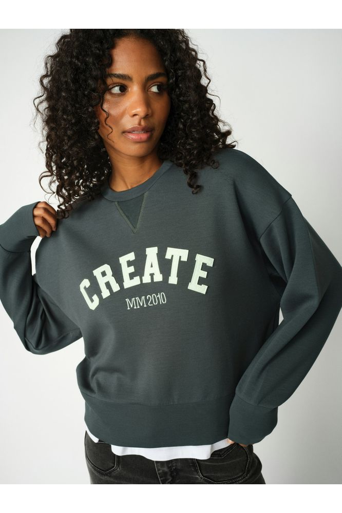Mos Mosh Celli O-LS Sweatshirt | Alana Interiors | Alana Rewards