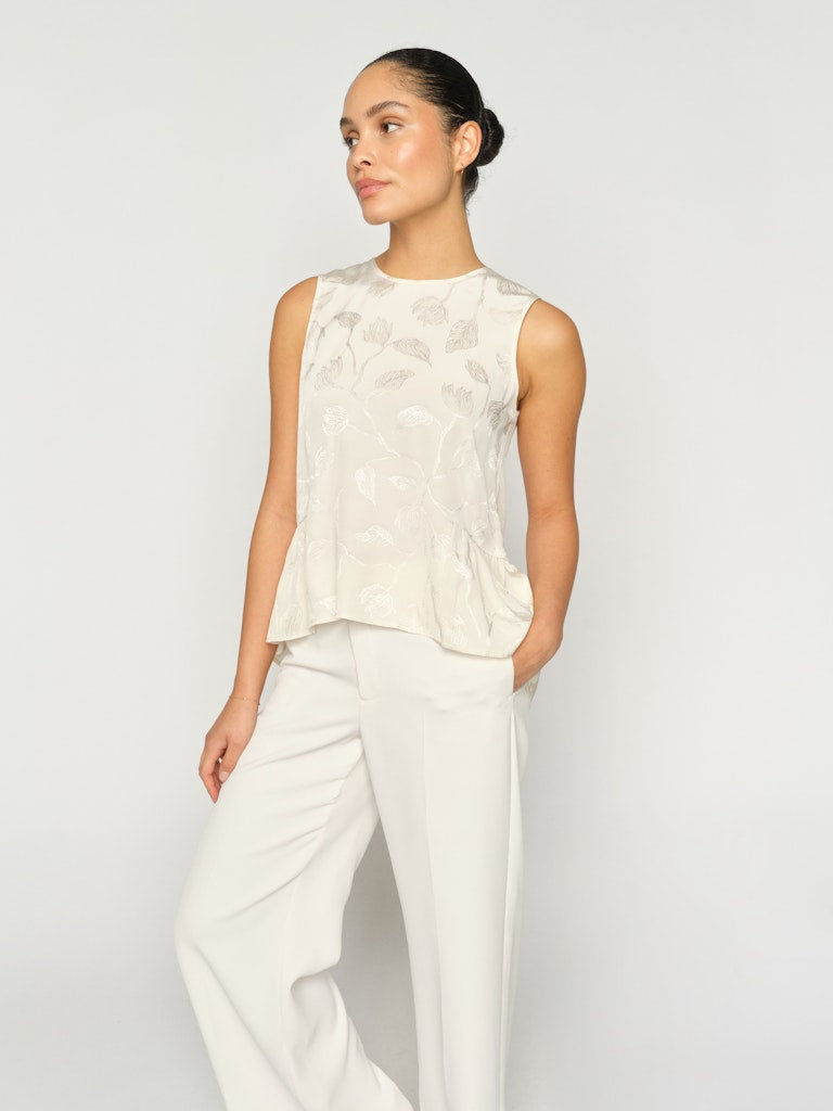 Mos Mosh Ixo Leaf Top Ecru | Alana Interiors | Alana Rewards