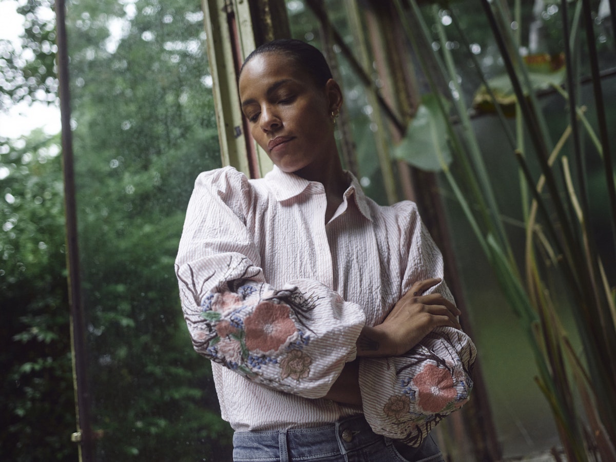 Mos Mosh Ciu Oxford Shirt Peachy | Alana Interiors | Alana Rewards